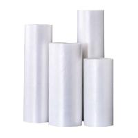 China 15x20cm 10 Micron White Biodegradable Food Packaging Freezer Plastic Bags For Fruits Vegetables for sale