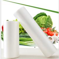 China biodegradable Vegetable Starch Transparent Clear Plastic Produce Bags for sale