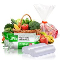 China HDPE LDPE Clear Food Fruit Vegetable Flat Seal Produce Food Freezer Bags for sale