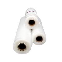 China 40 % Biobased Flat Oil Proof storage Food Fresh Freezer Plastic Bags On A Roll for sale