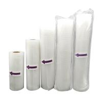 China 40 % Biobased Flat Oil Proof storage Food Fresh Freezer Plastic Bags On A Roll for sale