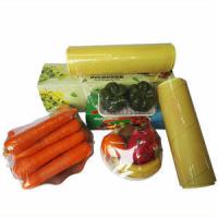 China Big Catering Baking PVDC PE Food Stretch Cling Film 30cm Wide For Microwave for sale