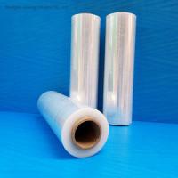 China Extrusion Winding Shipping 12 Micron LLDPE Stretch Film In Pallet Wrapping for sale