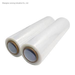 China PE Jumbo Hand Pallet Stretch Film Roll Film 15 Micron For Wrapping for sale