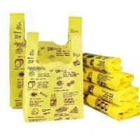 China HDPE LDPE Clear  Fruit Vegetable Packaging Biodegradable Plastic Produce Bags for sale