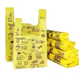 China HDPE LDPE Clear  Fruit Vegetable Packaging Biodegradable Plastic Produce Bags for sale