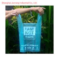 China HDPE T Shirt Shopping Large White Compostable Grocery Bags 13