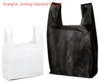 China LDPE HDPE Biodegradable T Shirt Shopping Bags 3.5 Micron for sale