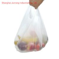 China LDPE HDPE Biodegradable T Shirt Shopping Bags 3.5 Micron for sale