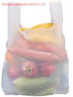 China LDPE Biodegradable Garbage Bags Plastic T Shirt Grocery Bags for sale