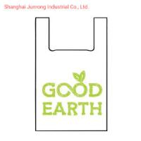 China Anti Static Flat Type Plastic T Shirt Shopping Bags Waterproof for sale