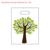 China Anti Static Flat Type Plastic T Shirt Shopping Bags Waterproof for sale