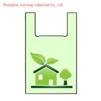 China Anti Static Flat Type Plastic T Shirt Shopping Bags Waterproof for sale