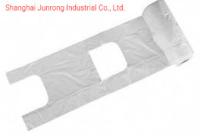 China HDPE Grocery Shopping Bags Plastic Tee Shirt Bags Environmental Friendly for sale