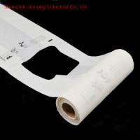 China CMYK T Shirt Garbage Bags Embossed Handle Tie Garbage Bags for sale