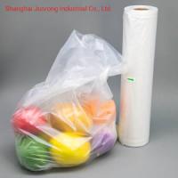 China Takeaway T Shirt HDPE Plastic Bags Side Gusset Type for sale