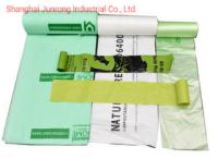 China Soft Biodegradable Garbage Bags Compostable T Shirt Bags for sale