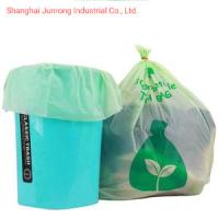 China Cornstarch Compostable PLA Tall Kitchen Trash Plastic Biodegradable Garbage Bags for sale