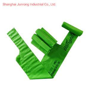 China Thank You Plastic Shopping 100 Biodegradable Poly Bags For Packaging for sale
