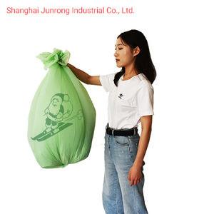 China Recycled LDPE Oxo Biodegradable Garbage Bags Large for sale