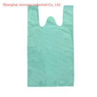 China Supermarket Shopping Plastic 100 Percent Biodegradable Grocery Bags Recycling for sale