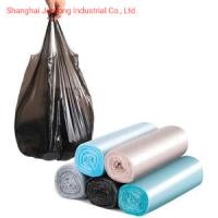 China Custom Printed Grocery Compostable Biodegradable T Shirt Bags for sale