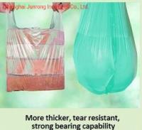 China T Shirt Recycling Compostable Poly Freezer Biodegradable Grocery Bags for sale