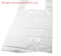 China 0.035mm Shopping Compostable 100 Biodegradable Plastic T Shirt Thank You Bags for sale