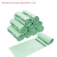 China Kitchen Trash Compost Biodegradable Garbage Bags Biodegradable Pedal Bin Liners for sale