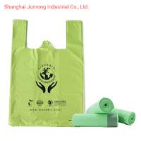 China Biodegradable Tall Kitchen Trash Bags Biodegradable Garbage Bags 30 Gallon for sale