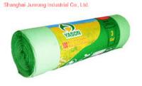 China Logo Handle Food T Shirt Packing Compostable Biodegradable Plastic Packaging Bags for sale