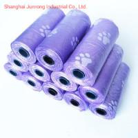 China T Shirt Compostable Biodegradable Plastic Bags Manufacturing made from corn starch for sale