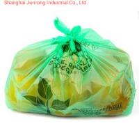 China T Shirt Compostable Biodegradable Plastic Bags Manufacturing made from corn starch for sale