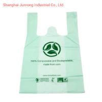 China Biodegradable Disposable Supermarket Plastic Bags Roll for sale