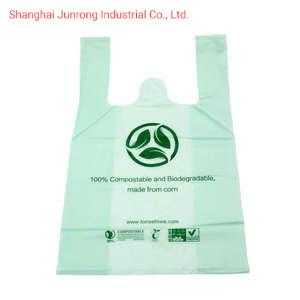 China Biodegradable Disposable Supermarket Plastic Bags Roll for sale