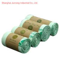 China 30x40cm Clothes Poly Clear Custom Die Cut Compostable Grocery Bags With Logo for sale