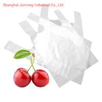 China PLA T Shirt Compostable Plastic Biodegradable Grocery Bags for sale