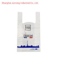 China Supermarket T Shirt Biodegradable Corn Starch Bags for sale