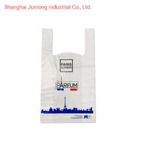 China Supermarket T Shirt Biodegradable Corn Starch Bags for sale