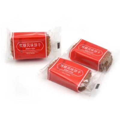 China OEM Brown Sugar Caramel Flavor Biscuits No Artifucial Pigment for sale