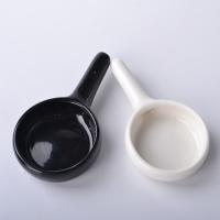 China Mini Candle Tray Plate Ceramic Scented Candle Holder for sale