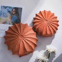 China Red Terracotta Vase Modern Hydroponic Dry Flower Home Hotel Decoration 20cm 25cm for sale