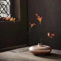 China Japanese Antique Zen Vase Ceramic Flower Vase for sale