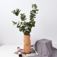 China Modern Morandi Matt Glaze Ceramic Vase 30cm for Home Decor Wedding Table Flower Arrangement for sale