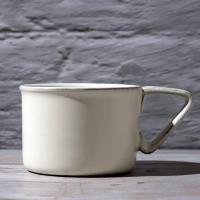 China Eco Friendly Japanese Style Ceramic Coffee Mug with Saucer Set 130ml for sale