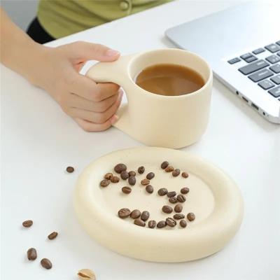 China Nordic Ceramic Coffee Mug 320ml Modern Design Sustainable Stocked Custom Logo for sale