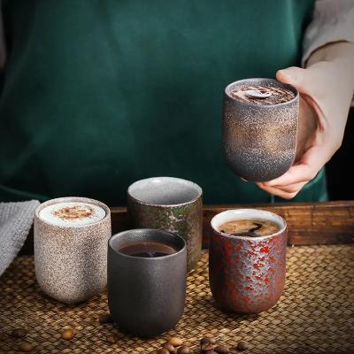 China 120ml Japanese Kung Fu Tea Cup Ceramic Porcelain Coffee Mug Drinkware Pottery 5.8x7cm for sale