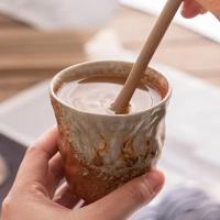 China Creative Japanese Cups Tea Cup Coarse Handmade Pottery Tea Cup for sale