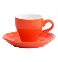 China 80ml Ceramic Espresso Cup Set Modern European Coffee Cup 2.7oz for sale