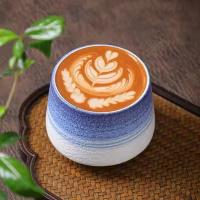 China Creative Ceramic Espresso Cup 200ml Handmade Pottery Latte Cup Japanese Retro Style 13 Colors for sale